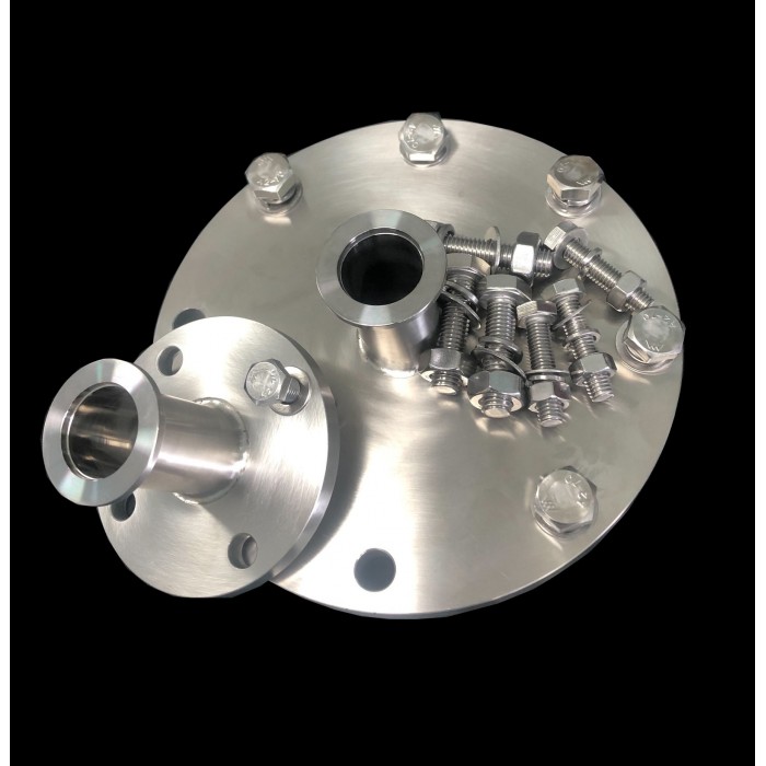 LabCradle SS304 Stainless Steel VG100 and VG25 Ulvac ULK-04A Diffusion ... LabCradle SS304 Stainless Steel VG100 and VG25 Ulvac ULK-04A Diffusion ...